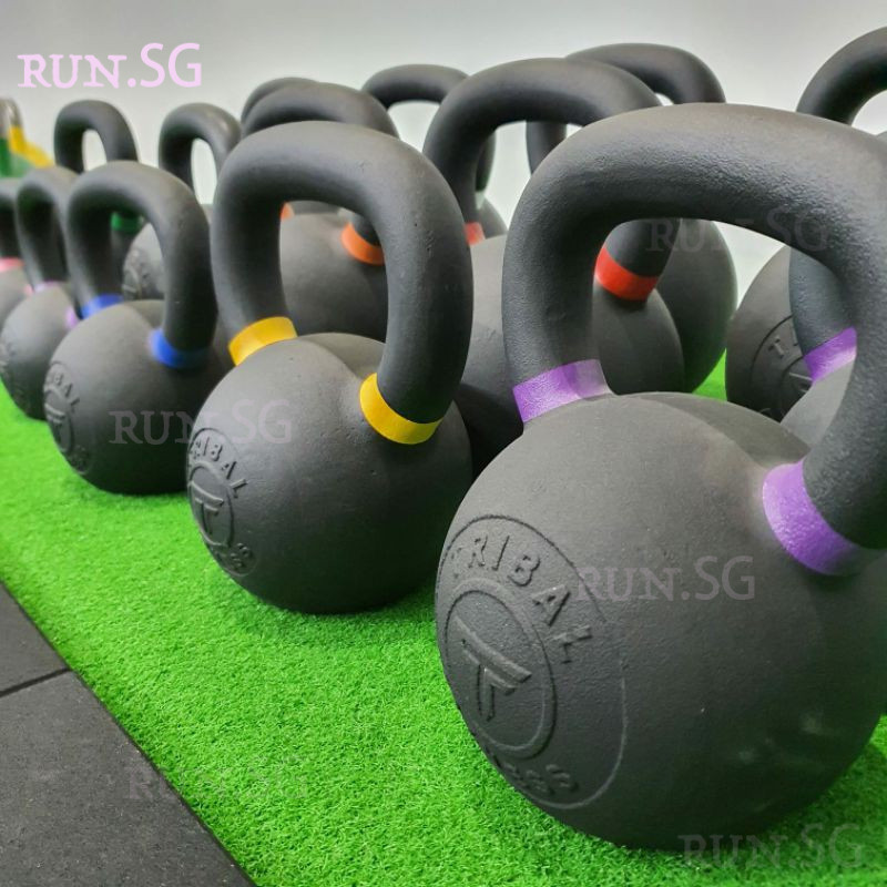 RUN Cast Iron Kettlebell (4-16KG) | Shopee Singapore