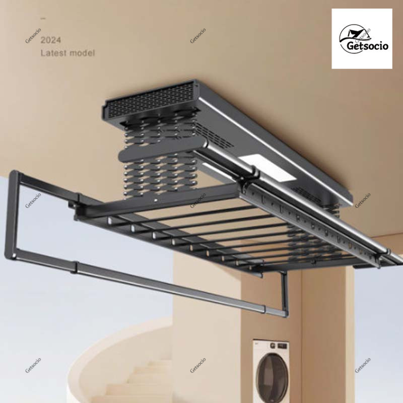 G·T Automated Laundry Rack Multifunctional Lifting Clothes Drying Rack ...