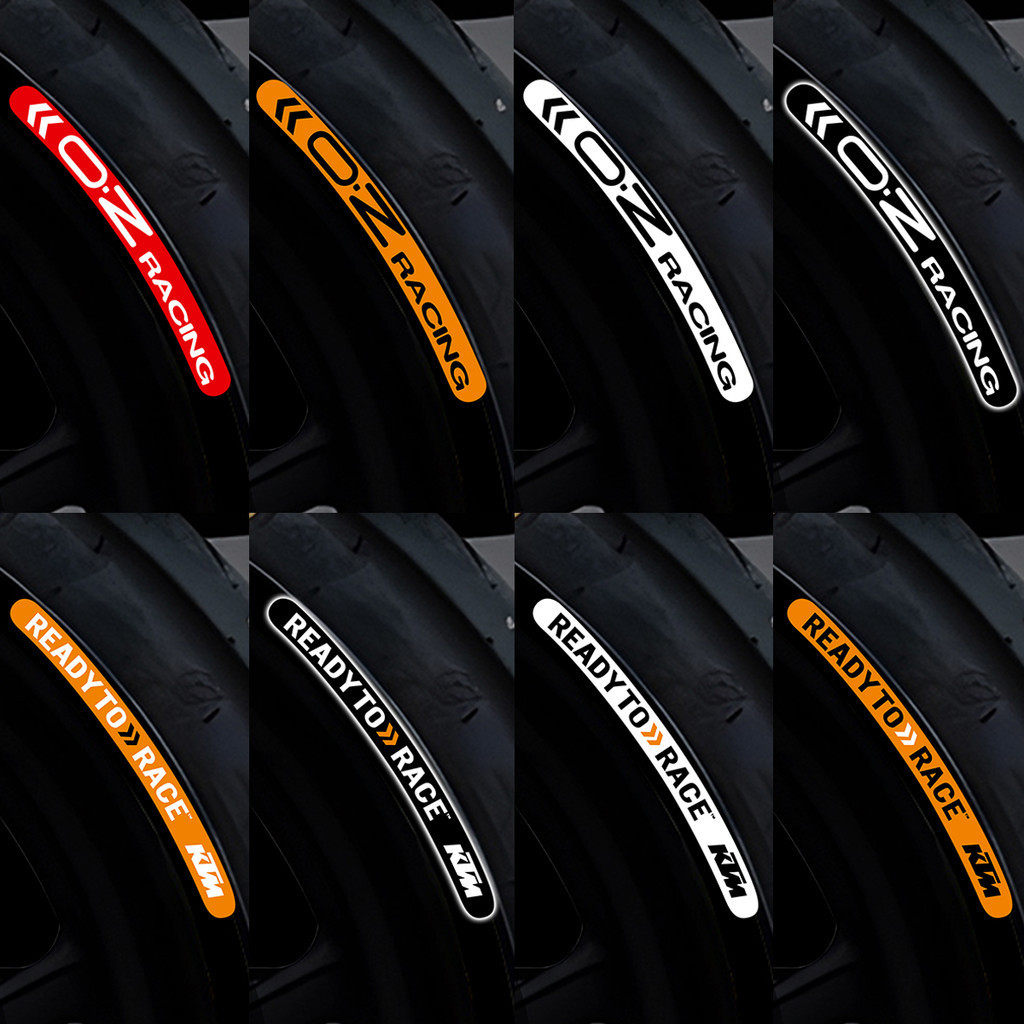 For KTM Wheel stickers/OZracing wheel hub stickers modified wheel hub ...
