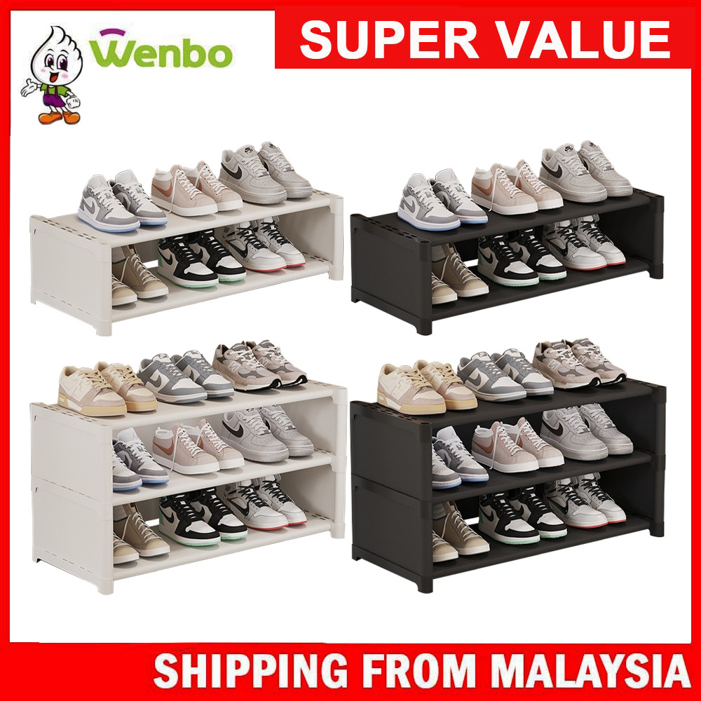 Wenbo Under Bed Shoe Rack Simple Dormitory Shoe Rack Multi-Layered ...