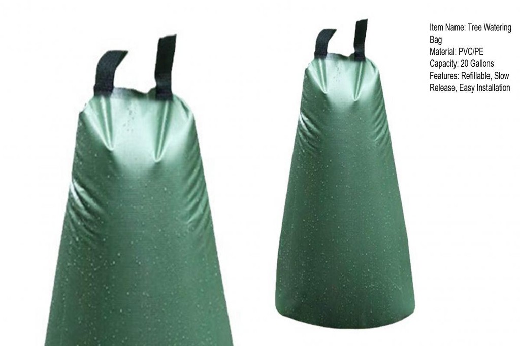 BIU_ Pvc Tree Watering Bag 20 Gallons Watering Bag for Trees 20 Gallon ...