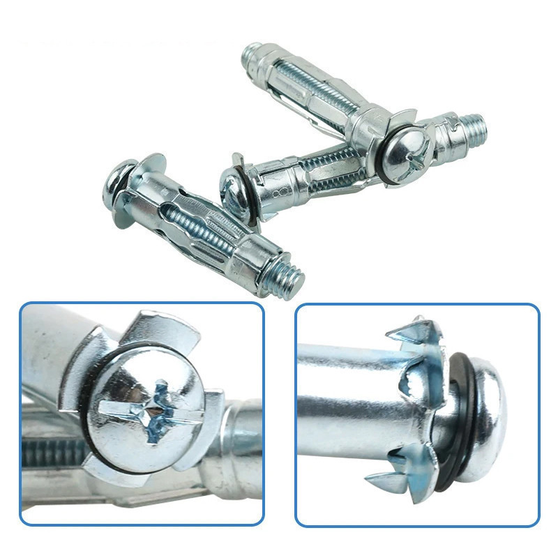 New Heavy Expansion Bolt Set Practical Drywall Anchor with Screws Self ...