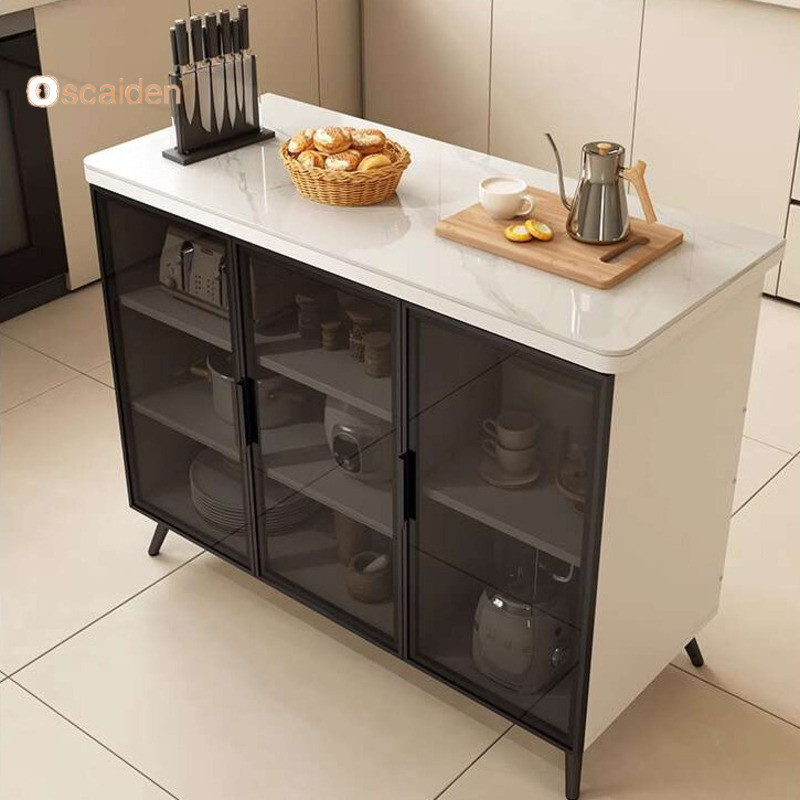 Kitchen Cabinet Storage Cabinet Cupboard Kitchen Table Multi Cutting ...