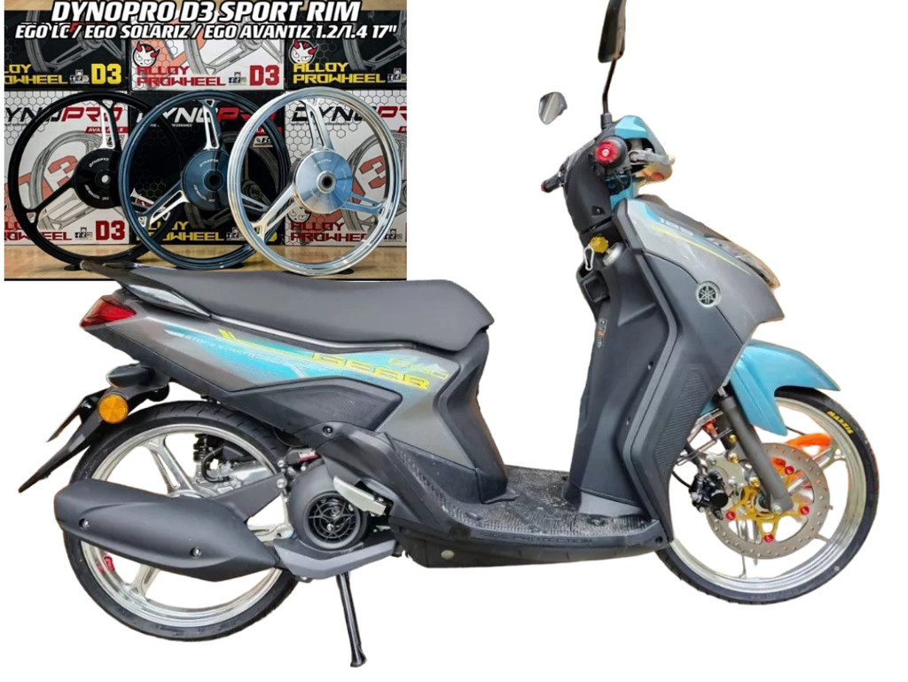 LCV8 EGO LC GEAR SOLARIZ AVANTIZ NVX Y15 LC135 Y16 Rs150 RSX Dynopro D3 ...