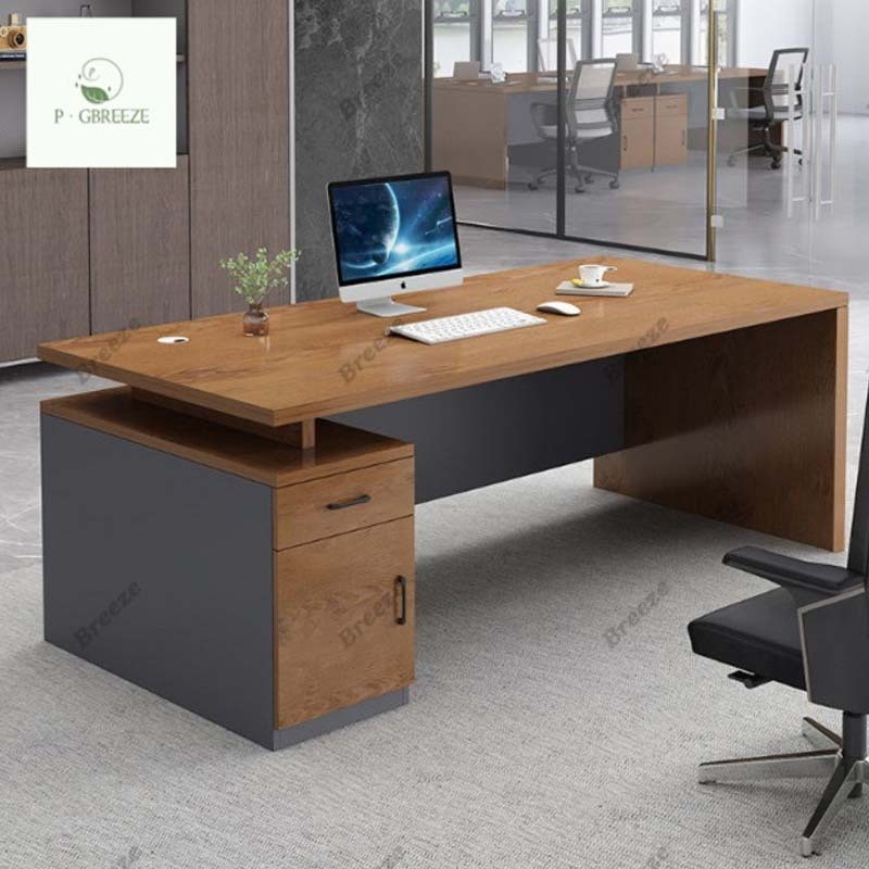B·Z Office Table Computer Desk Simple Modern Supervisor Desk Office ...