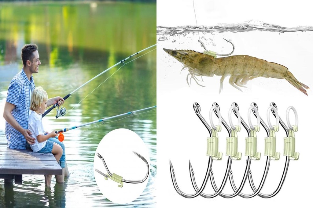 Ber Glow-in-the-dark Fishing Hooks Glowing Fishing Hooks 5/15/25pcs ...