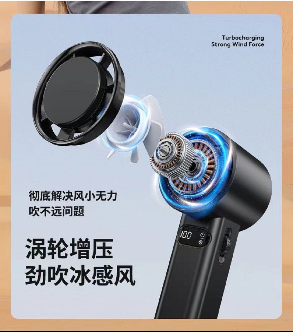 New High-speed Handheld Cold Compress Small Turbo Fan Semiconductor ...