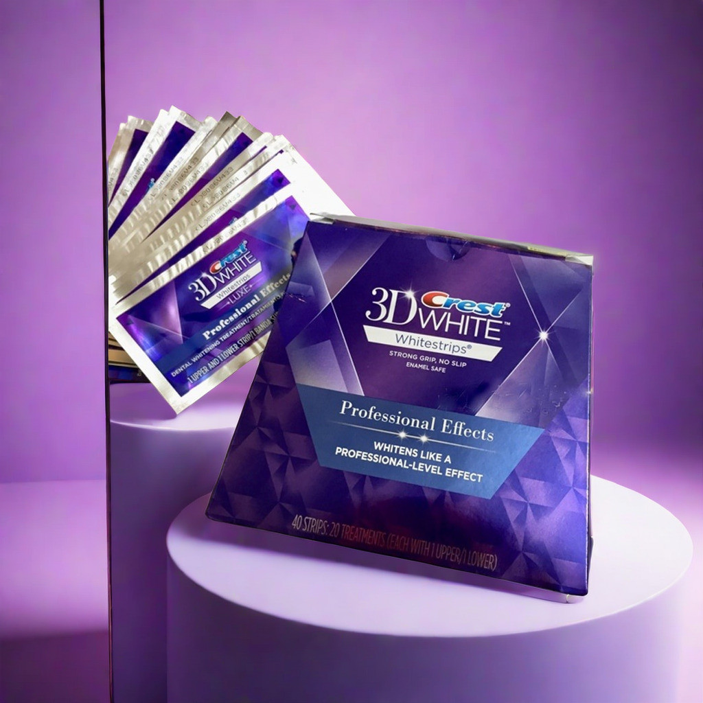 CREST 3D White Professional Effects Teeth Whitening 40 Strip (40 Strips ...