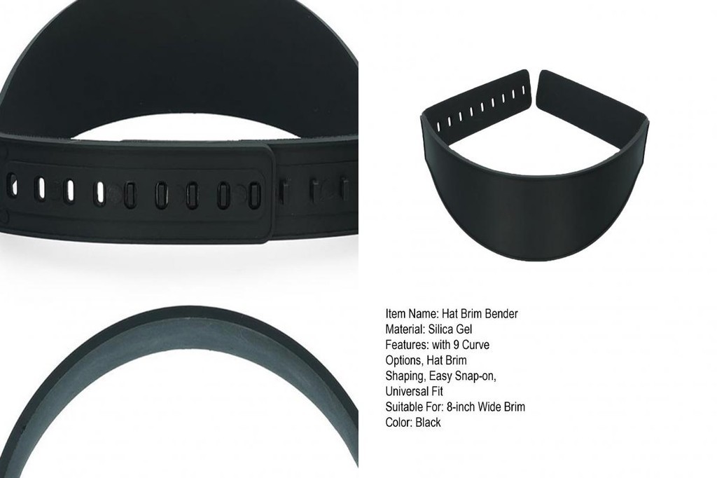Hat Curver Tool with 9 Brim Curve Options Brim Bending Tool Easy Snap ...