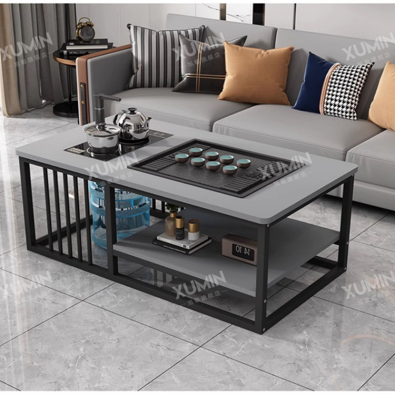 Small Unit Simple Making Set Integrated Kung Fu Tea Table Sofa Side ...