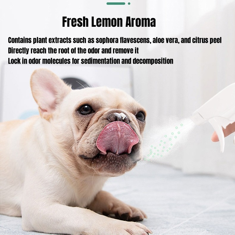 【SG Stock】500ML Pet Deodorant Spray/ Pet Anti Bacteria Odour Remover ...