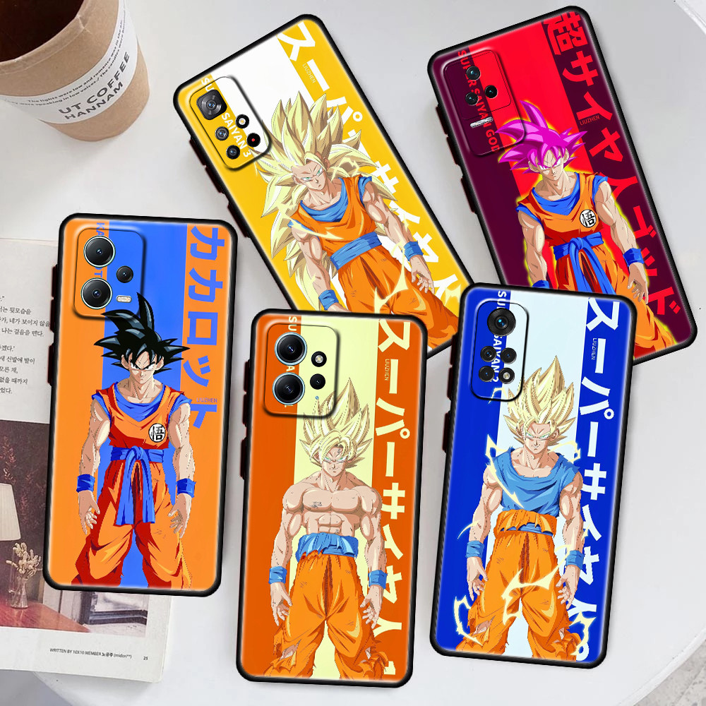 Hot Anime Dragon Ball Xiaomi Redmi note 9 9T 9S 10S 11 11T 11S 12 Pro ...