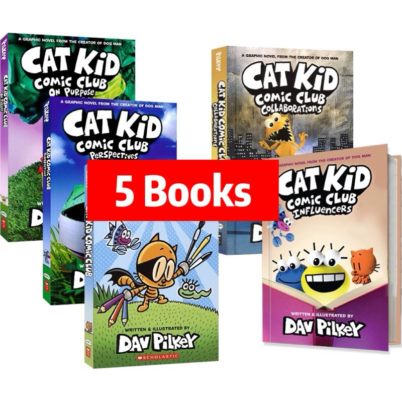 [SG STOCKS] Cat Kid Comic Club Influencers Collaborations persectives ...