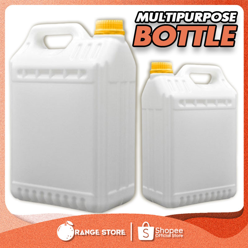 HDPE Semi-Clear Plastic Multipurpose Bottle Tank Lid Storage Containers Tong Jerry Can Tong Drum ...
