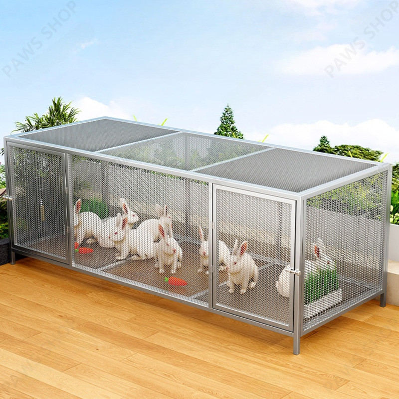 Household Extra Large Indoor Rabbit Villa Pigeon Cage Wire Mesh ...