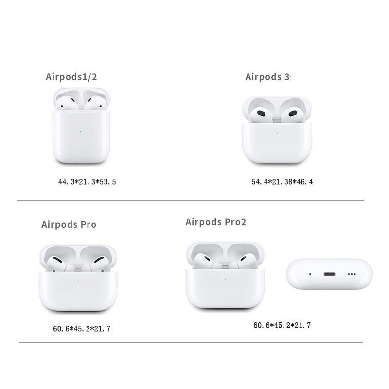 Spring Pink Flower Pendant Clear Earphone Cover for Airpods 1/2/4 ...