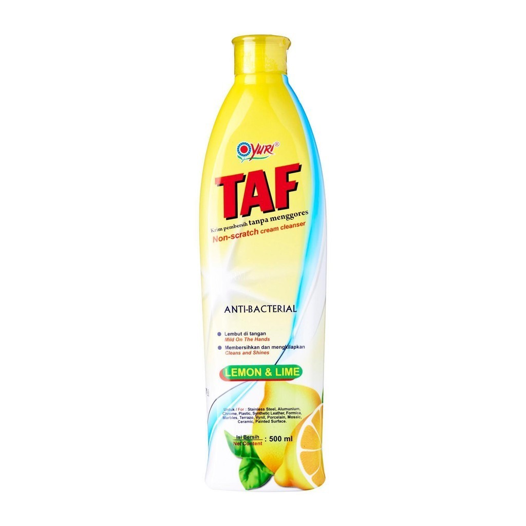Yuri Taf Non-Scratch Cream Lemon and Lime 500ml | Shopee Singapore