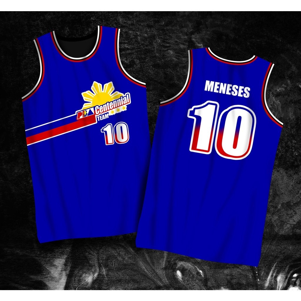 PBA RETRO JERSEY | PBA CENTENNIAL TEAM VERGEL MENESES 10 BLUE/WHITE ...