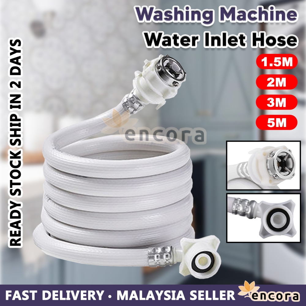 Encora Washing Machine Water Inlet Hose Water Hose Washer Pipe ...