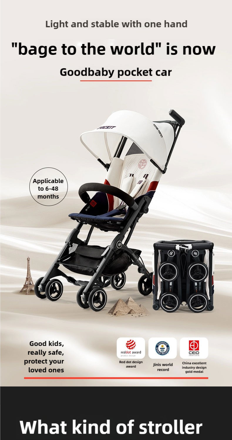 gb 2025 NEW POCKIT 3H（All-Terrain）, Ultra Compact Lightweight baby ...