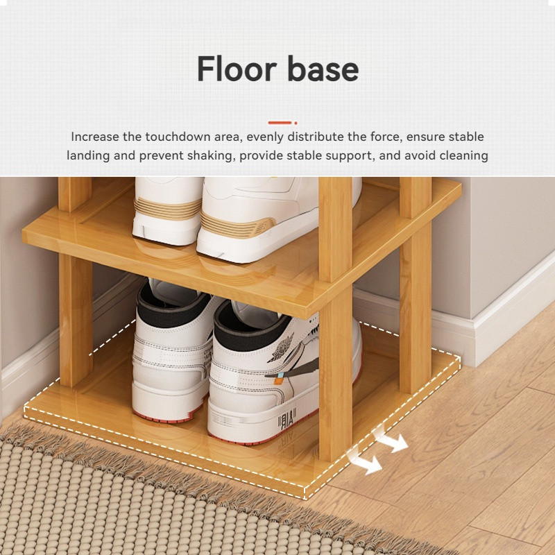 🔥SG STOCK Shoe rack outdoor door shoe rack multi-layer shoe rack space ...