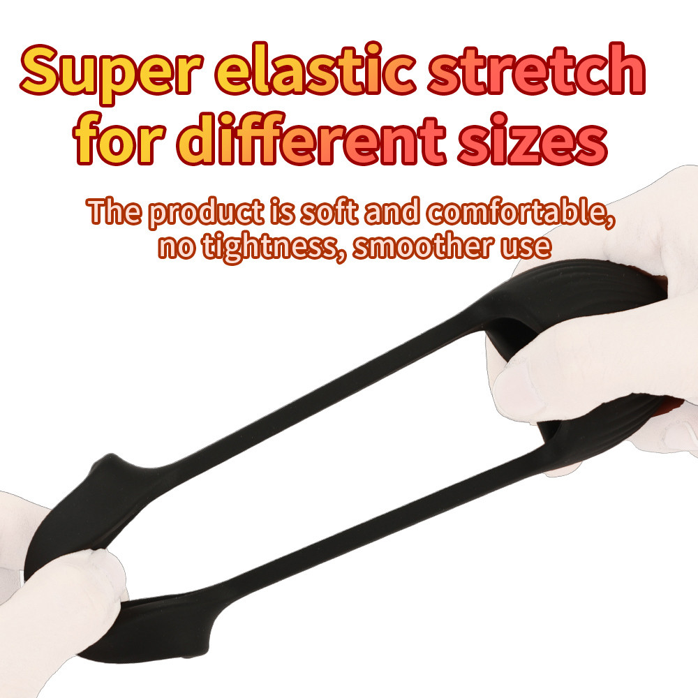 Male Silicone Scrotal Restraint Ring Penis Exercise Device Testicular ...