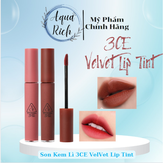 in stock 3ce Velvet Lip Tint Taupe- Bitter Hour- Walk N Talk- ChildLike ...