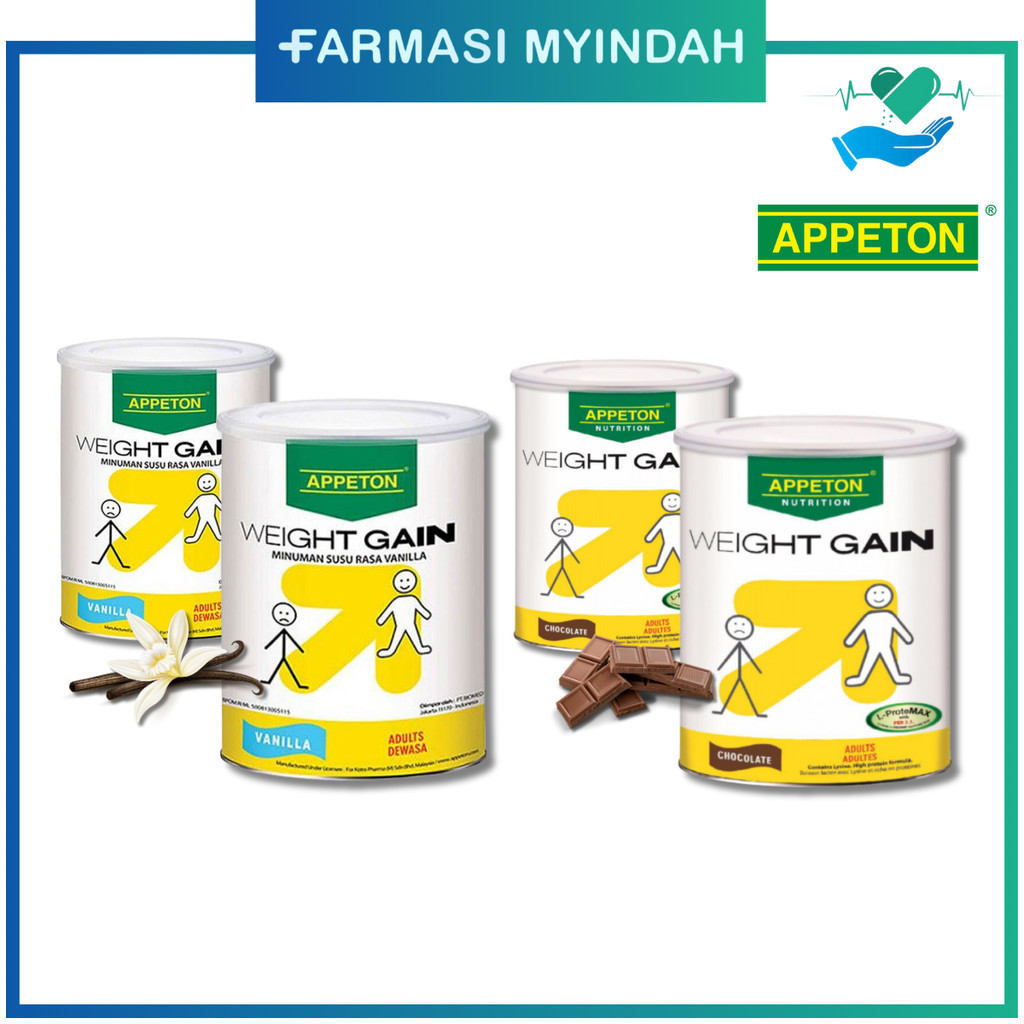 Appeton Weight Gain Adult Vanilla/ Chocolate (450g / 900g) | Shopee Singapore