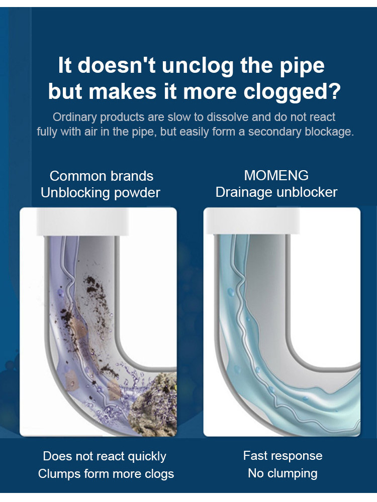 【HOT】buy1 free2 💕[Breaks Down Grease/Hair/Food Residue]Pipe Unblocker ...