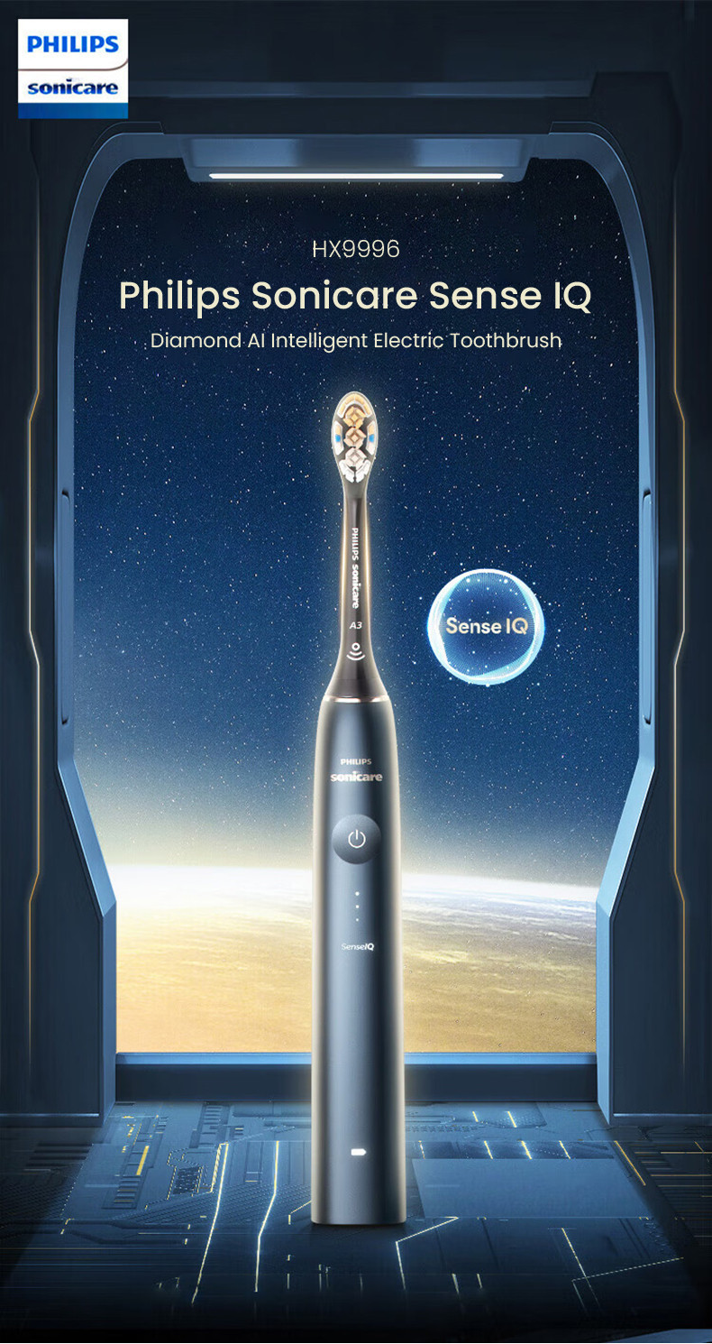 Philips Sonicare Sense IQ Electric Toothbrush HX9996 | Shopee Singapore