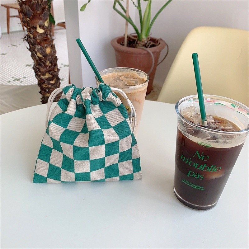 Drawstring Drawstring Pocket Cute Hand-Carrying Small Cloth Bag ...