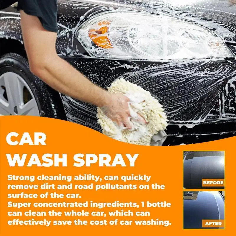 [ Nano Car Wash Shampoo ] SPD Car Wash Shampoo Snow Foam Wash & Shine ...