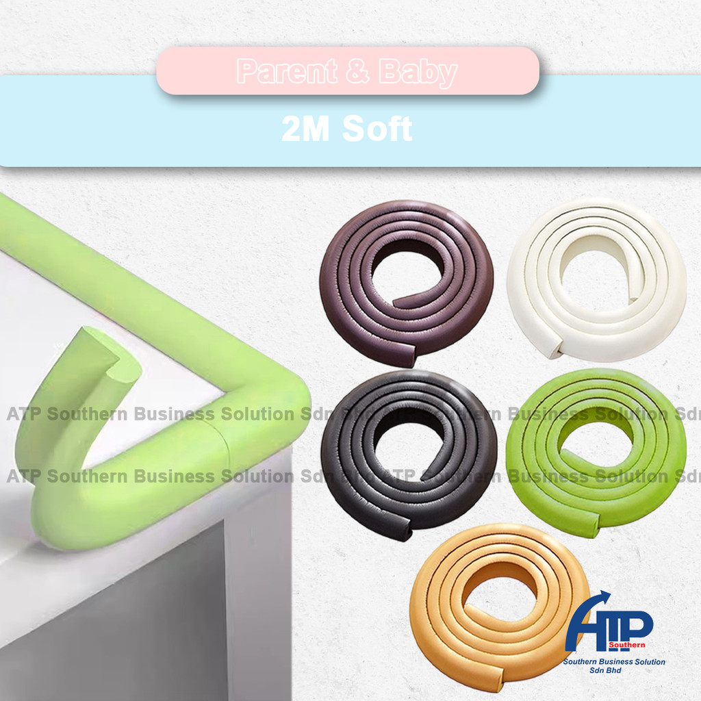 2M Kids Softy Safety Table Corner Softener Edge Cushion Strip Guard ...
