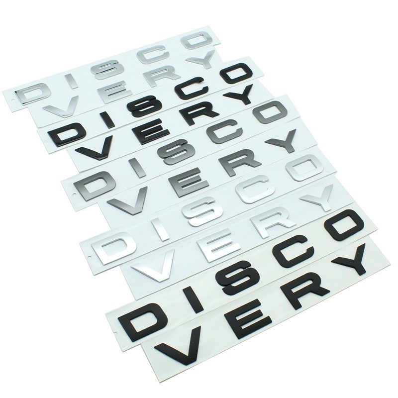 Land Rover Discovery Shenxing Hood Logo DISCOVERY Lettering Car Rear ...