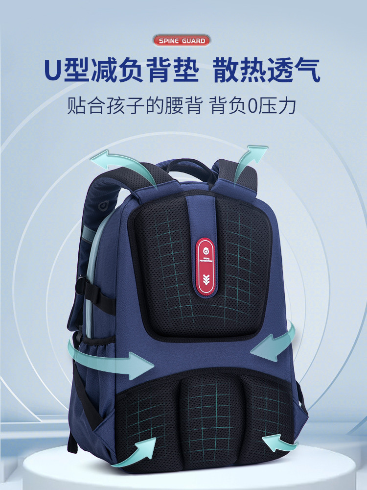 ZUONU School Bag Ergo Boy Girl Kids Beg Sekolah Primary Secondary ...