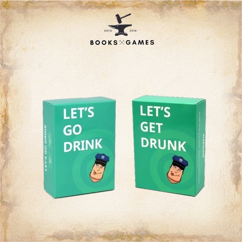[🇸🇬Singapore Stock] Lets Go Drink / Lets Get Drunk Drinking Card Game - A Fun Drinking Game ...