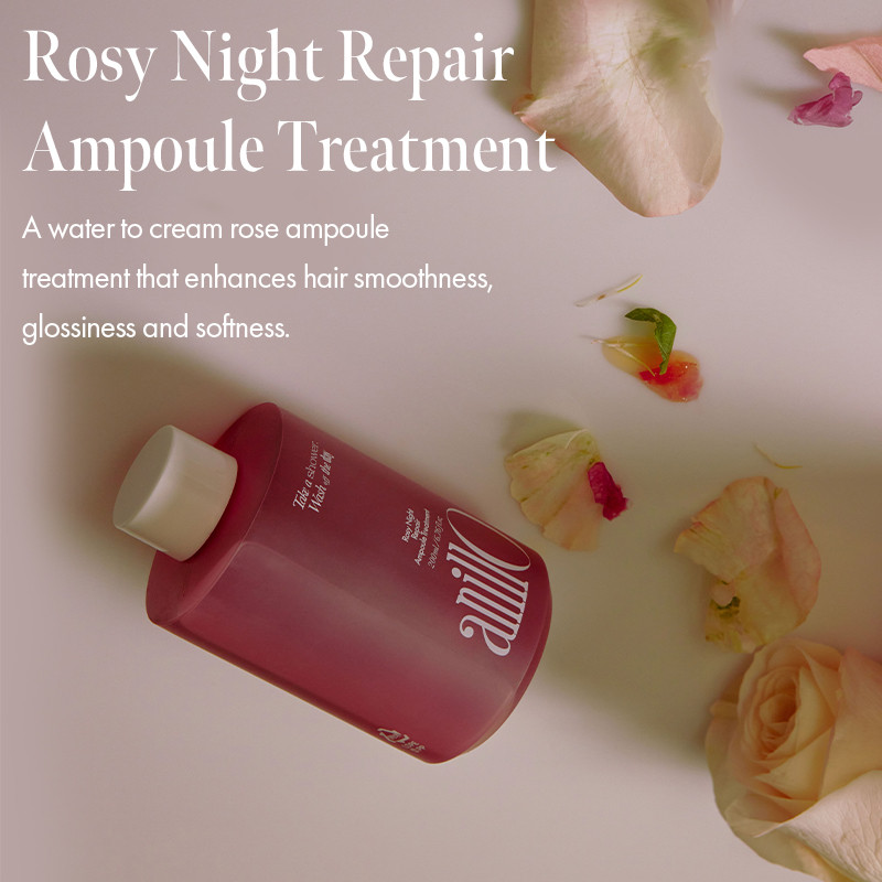 [ANILLO][Rosy Night] Repair Hair Shampoo (450ml) + Ampoule Treatment ...