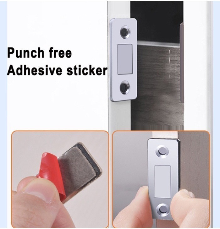 HOME 2pcs/set Ultra Thin Super Strong Magnetic Door Closer,Magnet Door ...