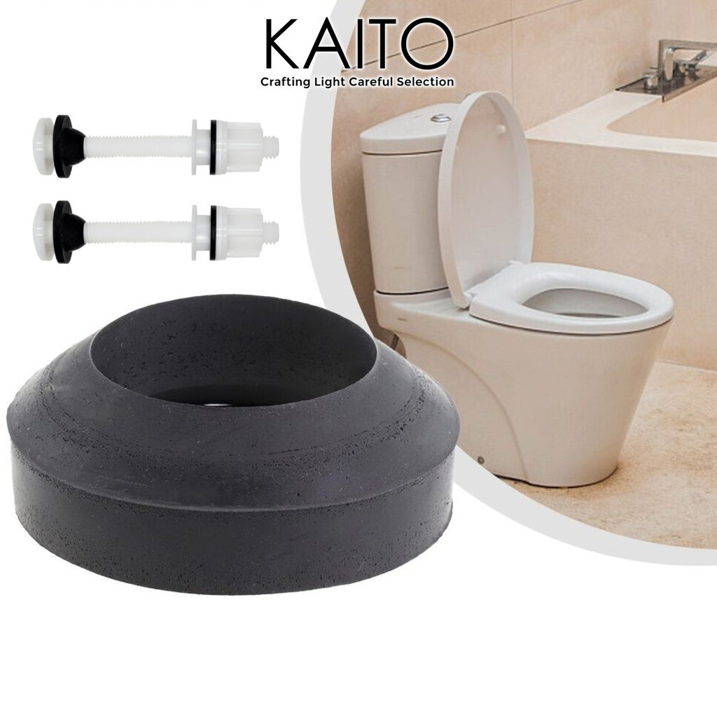 Toilet Flush Valve Donut Sponge Washer Flush Cistern Screw Toilet Bowl ...