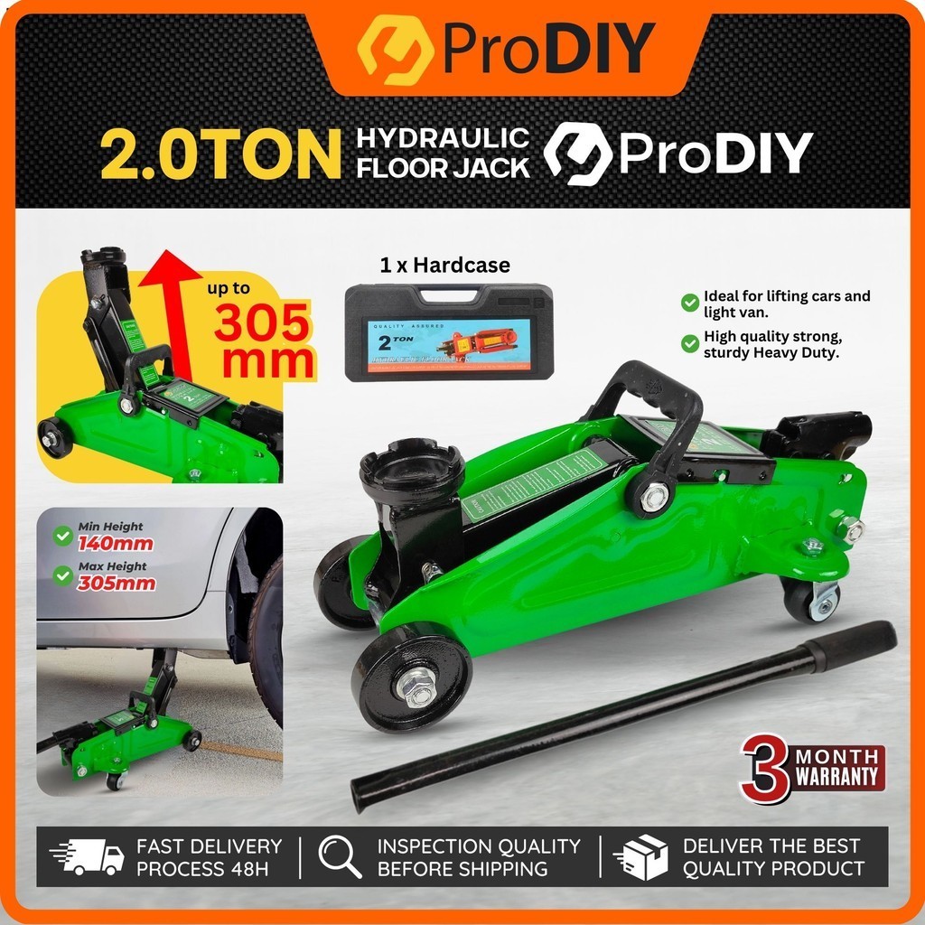 PRODIY 2 TON Floor Jack Service For Auto Repair Tools Car Kereta Jack ...