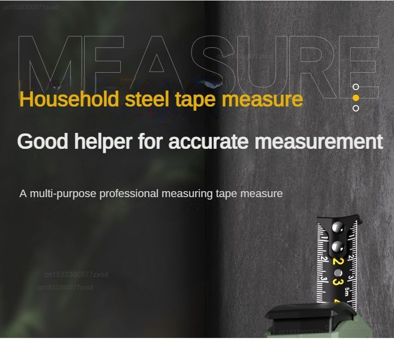 Youpin 3/5M Measuring Tape Thickened High-Precision Steel Tape Measure ...