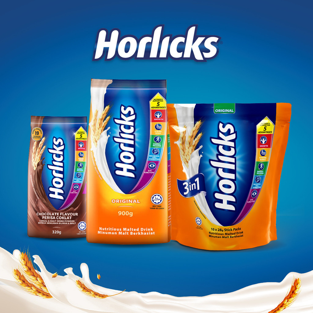 [TRIPLE PACK] HORLICKS 3-IN-1 3 PACK X 10 X 28G (SACHET) | Shopee Singapore