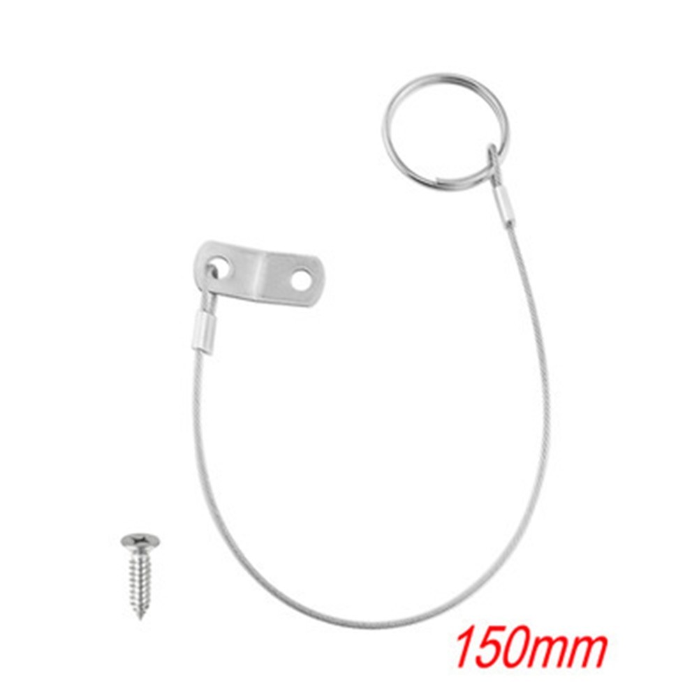 FSFO_Stainless Lanyard Cable Safety Tether Wire for 1 Loop with Quick ...
