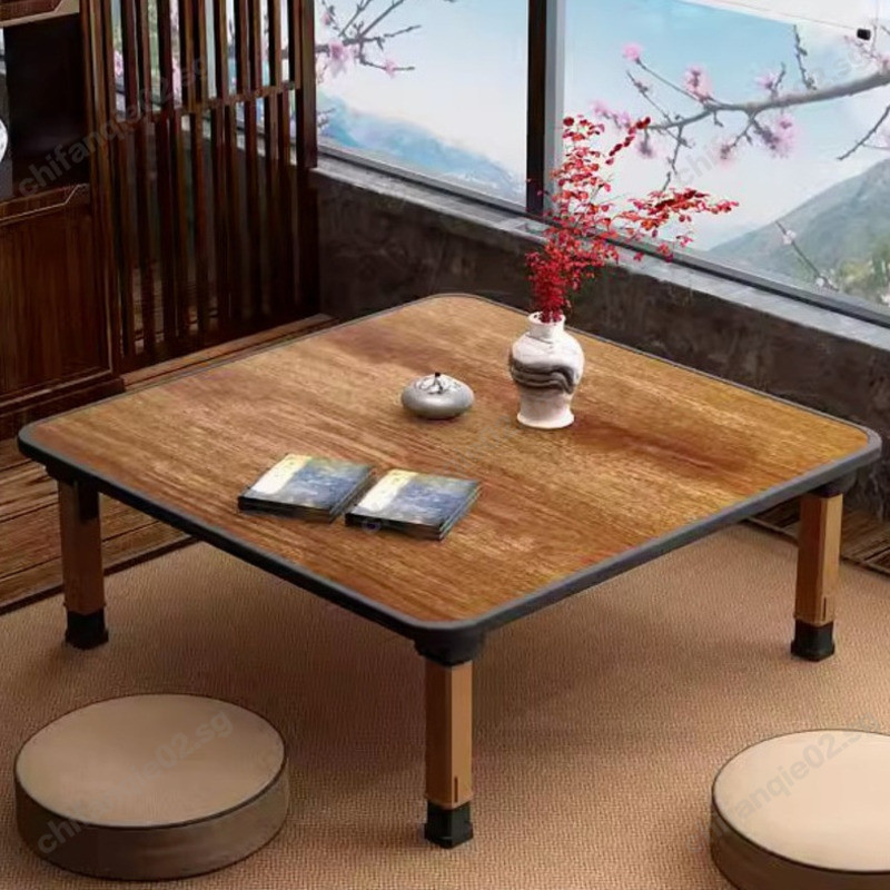 Korean Folding Table Dining Table Small Round Table Square Table Tatami ...