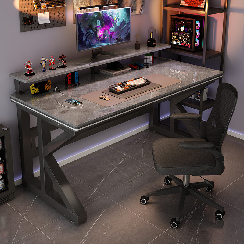 Computer Desk Bedroom Home Study Desk Writing Desk Minimalist Office ...