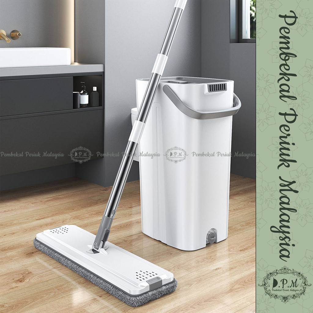 Scratch-off Mop Set (White) / Set Mop Calar (Putih) | Shopee Singapore