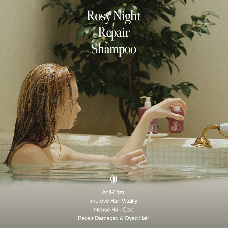 [ANILLO][Rosy Night] Repair Hair Shampoo (450ml) + Ampoule Treatment ...