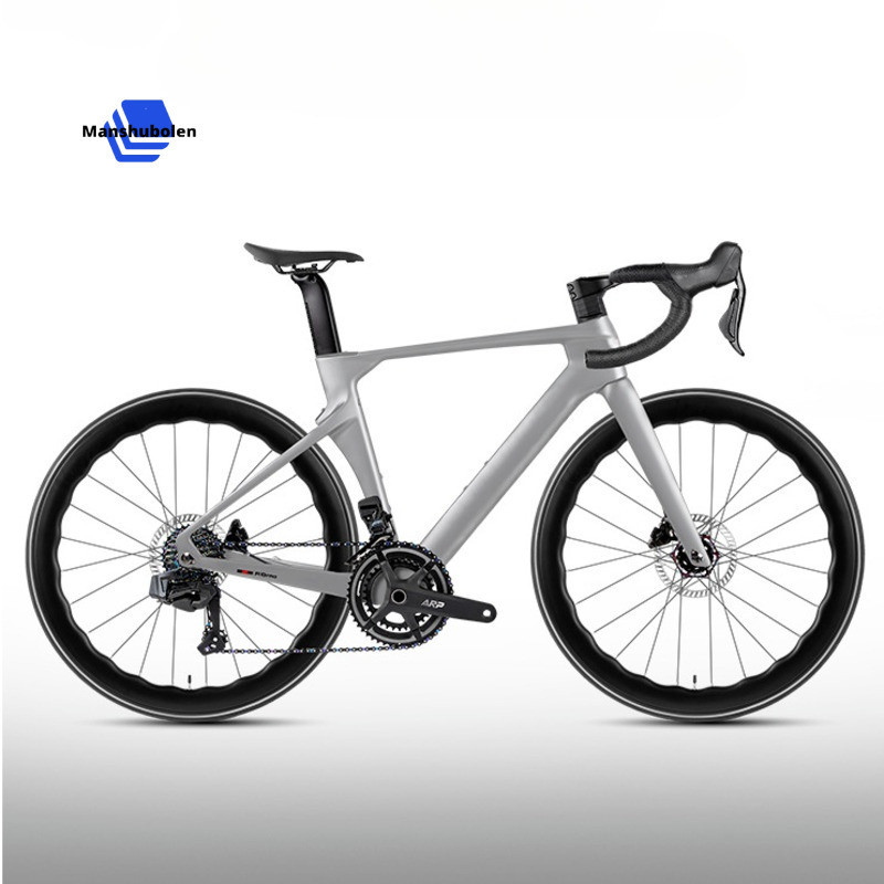 Bicycle R ET Carbon Fiber Road Bike Wireless To Speed Hydraulic Disc ...