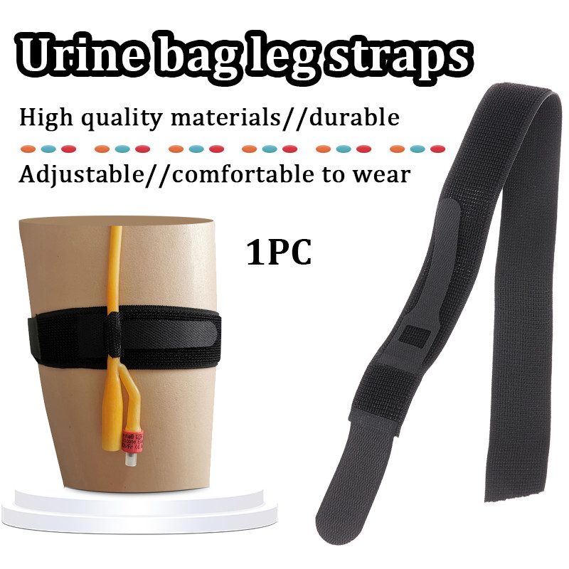 1PC Adjustable External Urine Bag Leg Fixation Band Drainage Tube ...