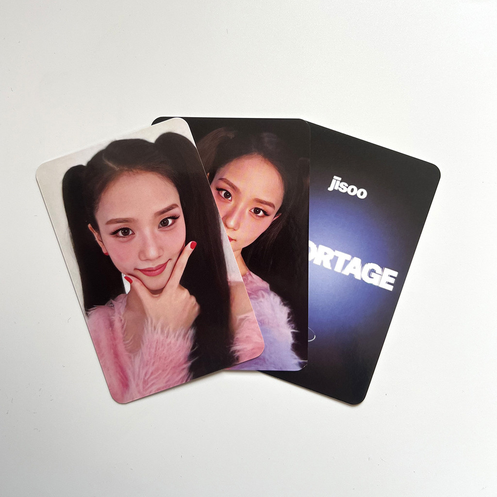Kpop Idol JISOO AMORTAGE Photocards Broadcast Card | Shopee Singapore